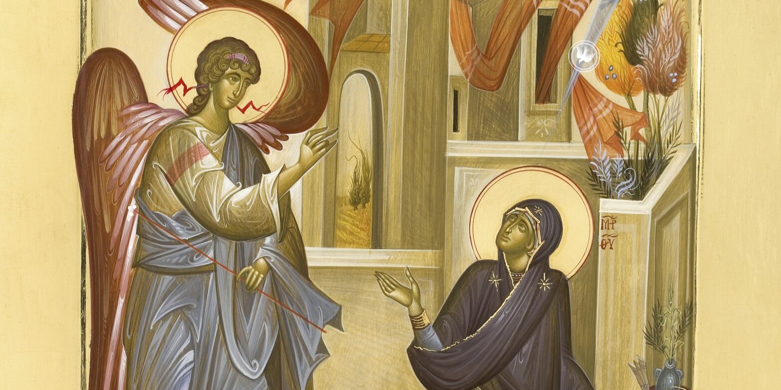 Ο Αρχαγγελικός ασπασμός – Ι. Ν. Αναλήψεως του Κυρίου